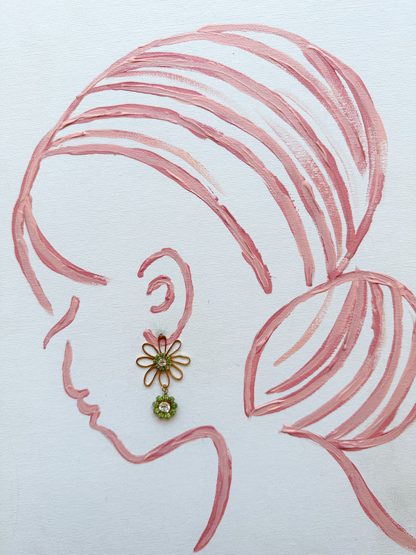 Creativity in Bloom (Small Green 1) - Dora Mae Jewelry